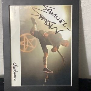Anthrax Scott Ian signed photo🎶🖤 | Wall Decor | Anthrax Scott Ian ...